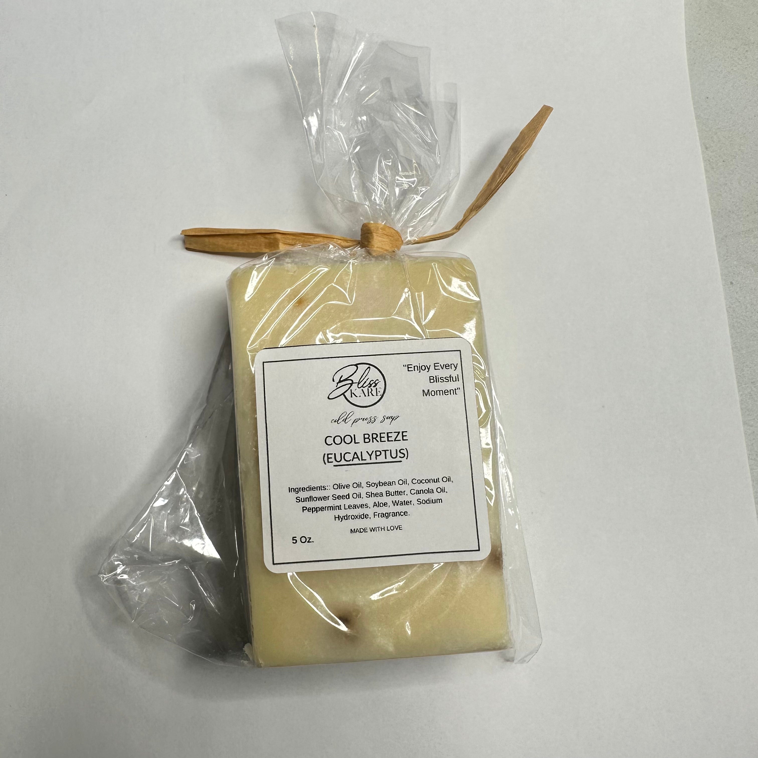 Cold Press Eucalyptus Soap – BlissKare